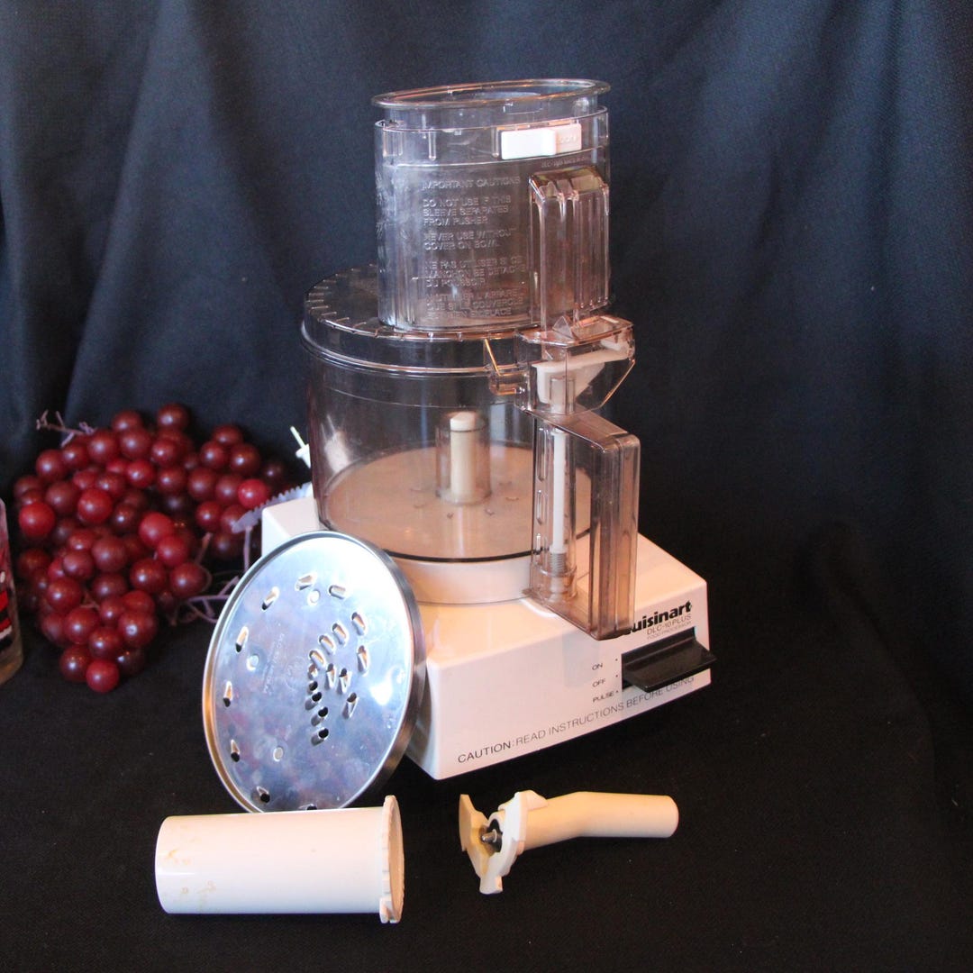 Late 1970's - Early 1980's Cuisinart - DLC-10 Plus - 7 Cup Food ...