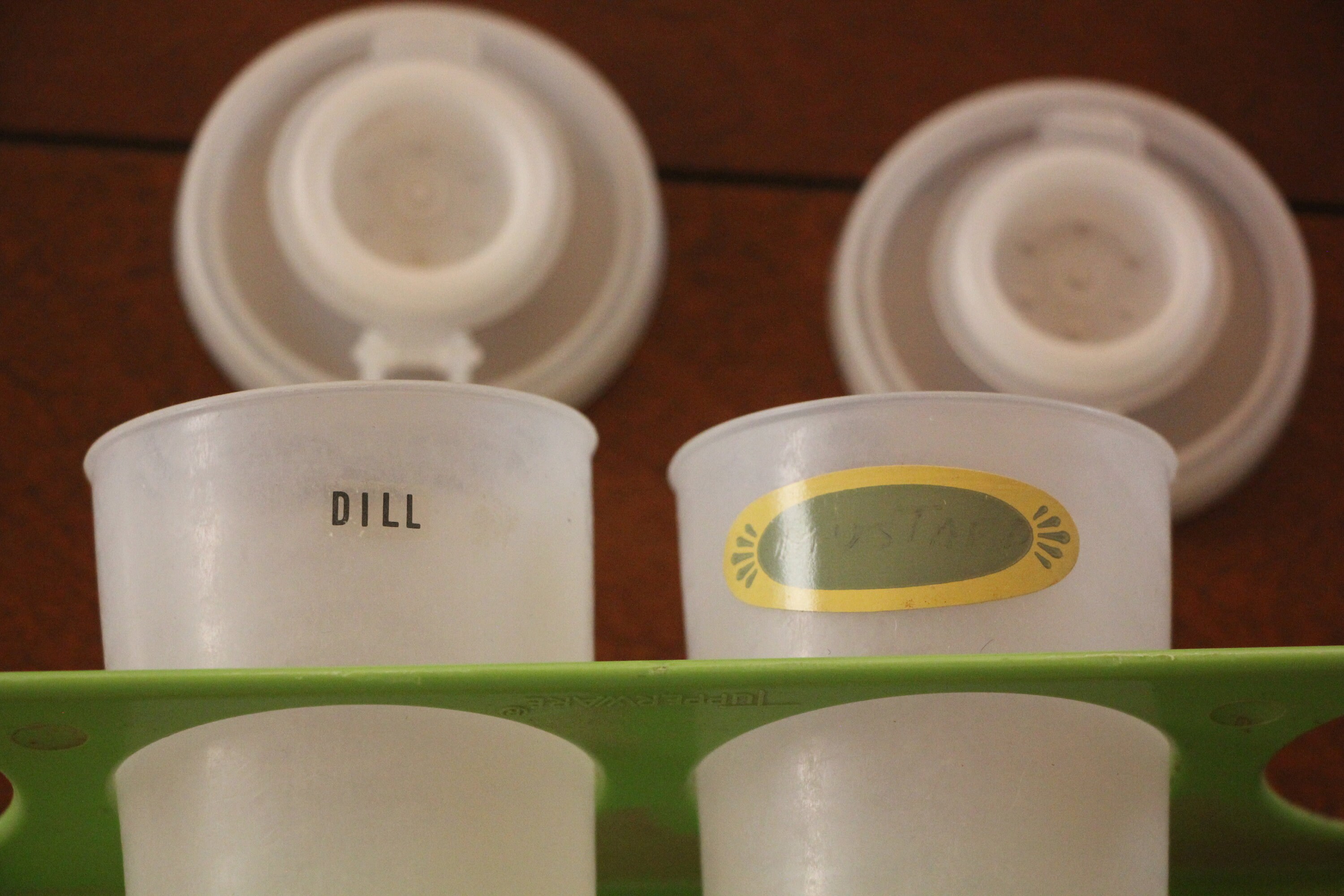 1970's Vintage Tupperware SPICE RACKS 26 Pieces 102 | Etsy