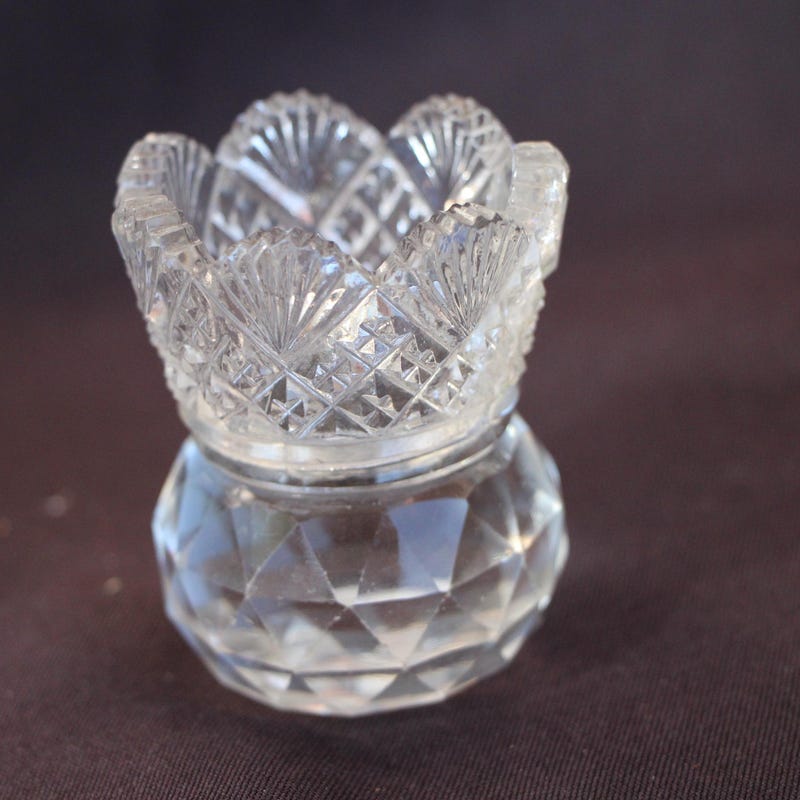 Glass Toothpick Holder - Etsy