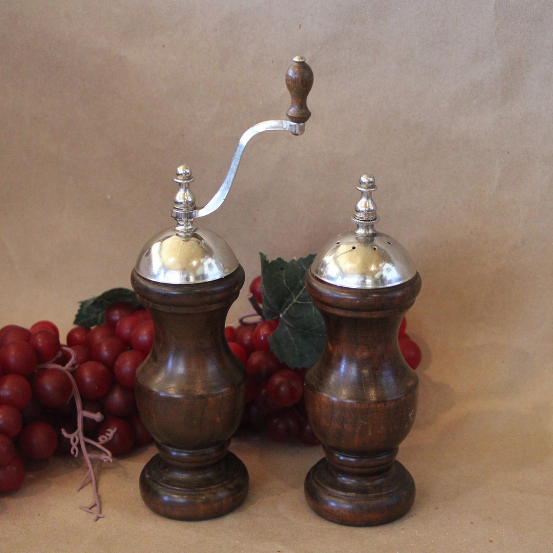 1970's Vintage Catalina Pepper Grinder / Mill and Salt Shaker 8 Tall ...