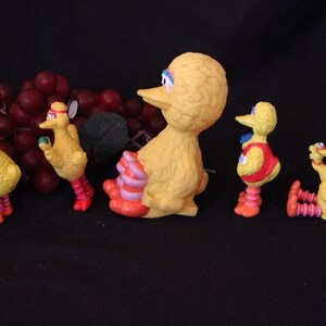 1980's Vintage - Jim Henson's Muppets - BIG BIRD - Lot of Five - 3 - 5 ...