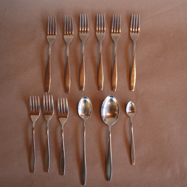 Stainless Flatware by International - Etsy