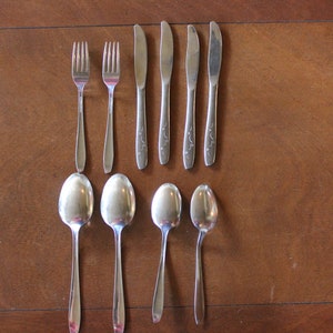 1960's Vintage - SILCO by International Silver - Stainless Flatware ...