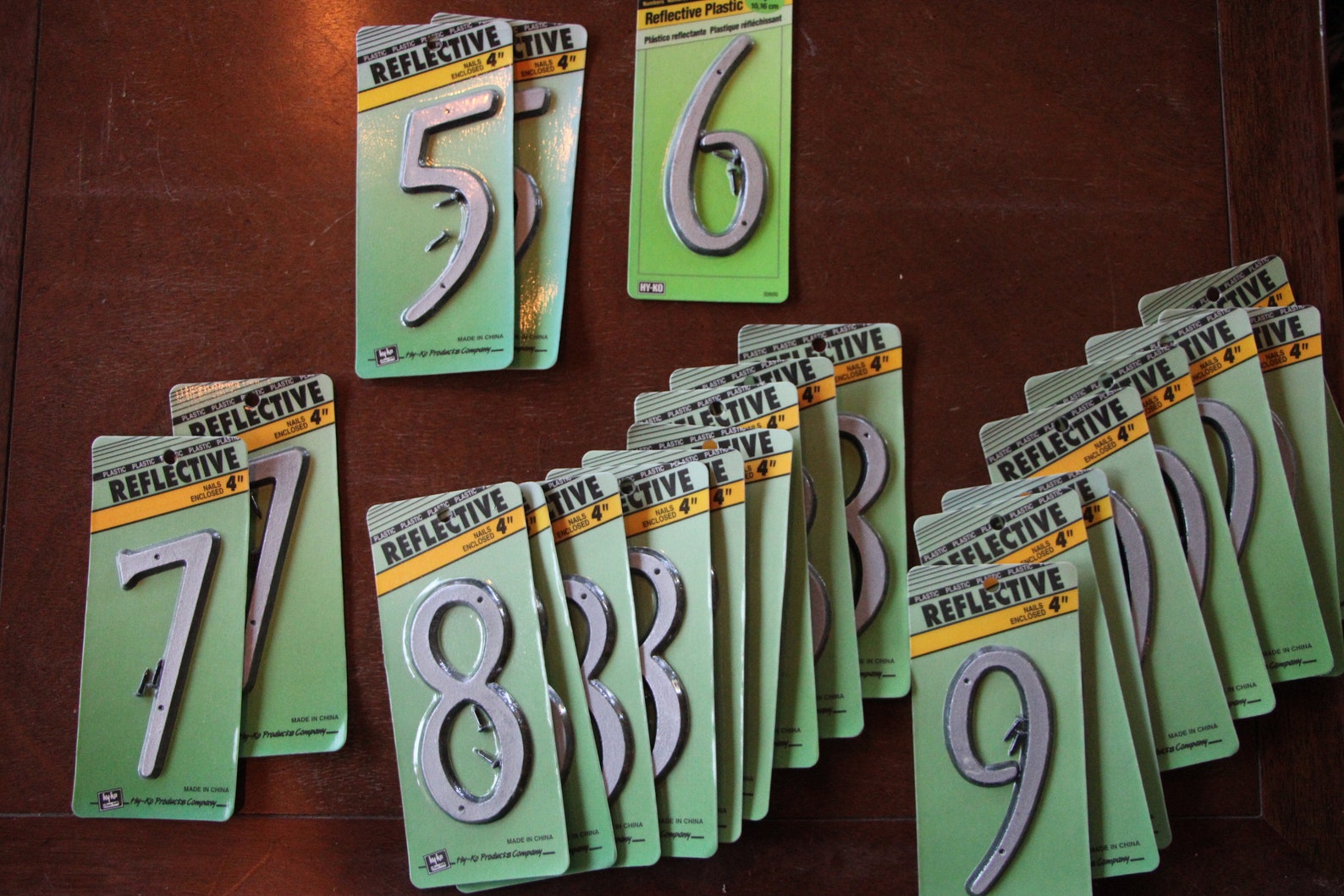 Vintage 1980's 1990's HY-KO House Numbers Nos / - Etsy