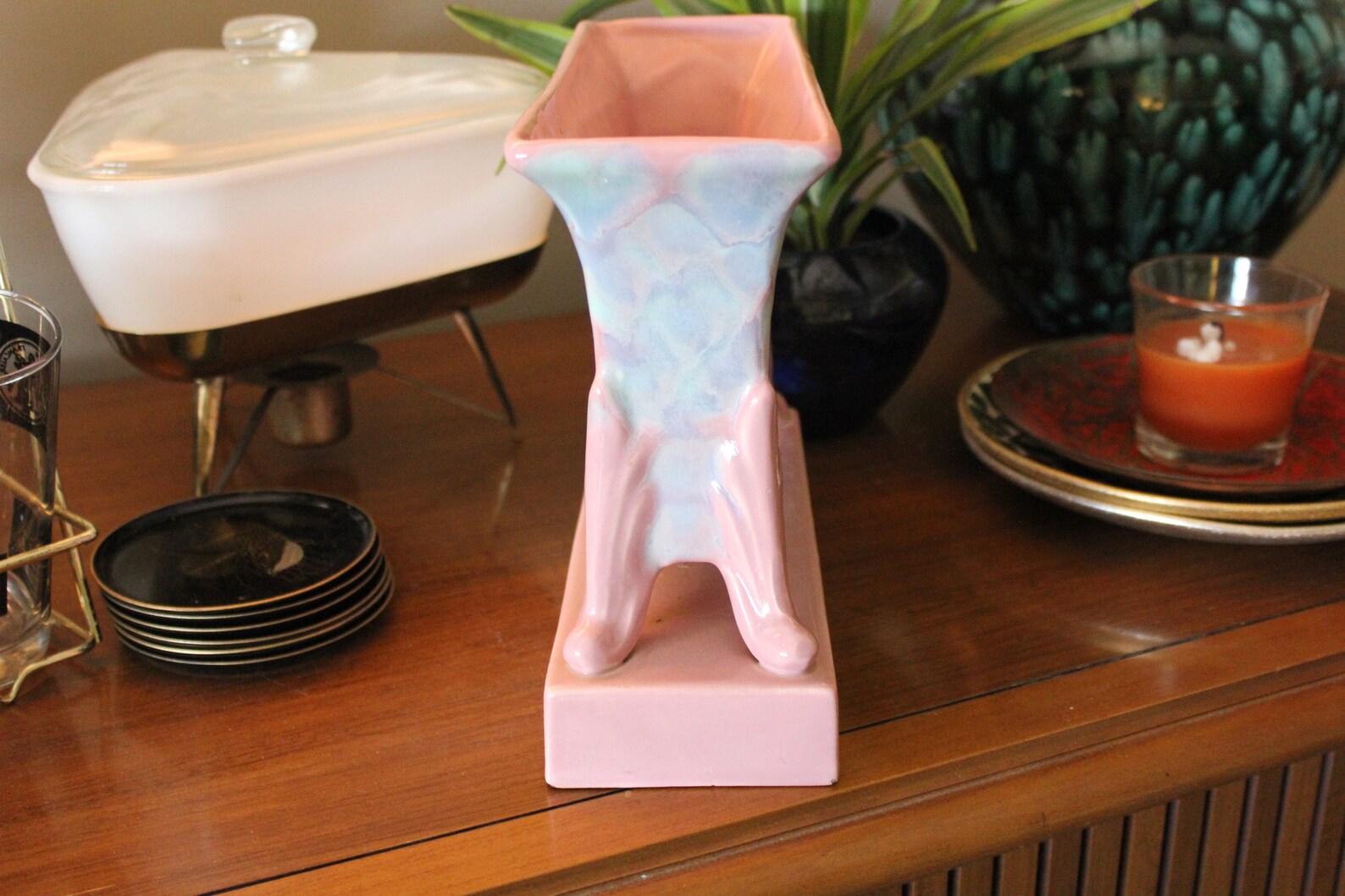 1927 Vintage - Haeger Pottery 75th Anniversary #??32 - Console Planter ...