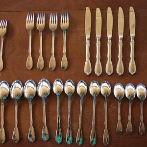 Discontinued - Noritake Stainless Flatware - SERENADE - Lot of 25 ...
