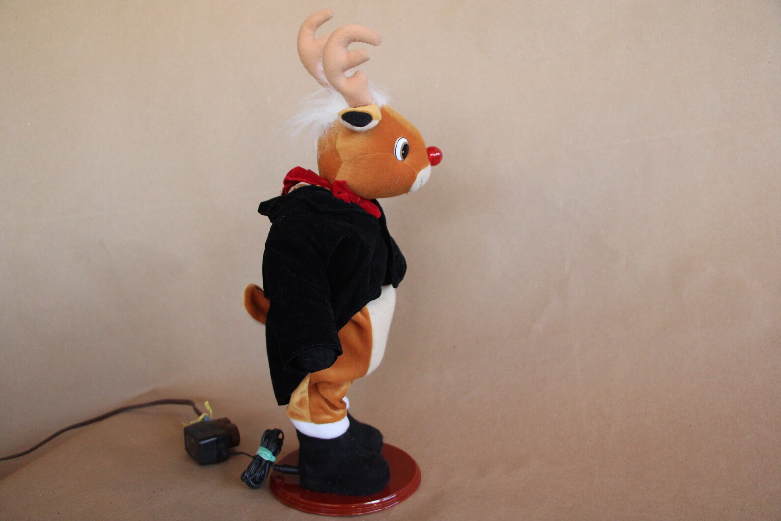 1977 Vintage - Musical Dancing Rudolph - 17 Inches Tall - WORKS - Very ...