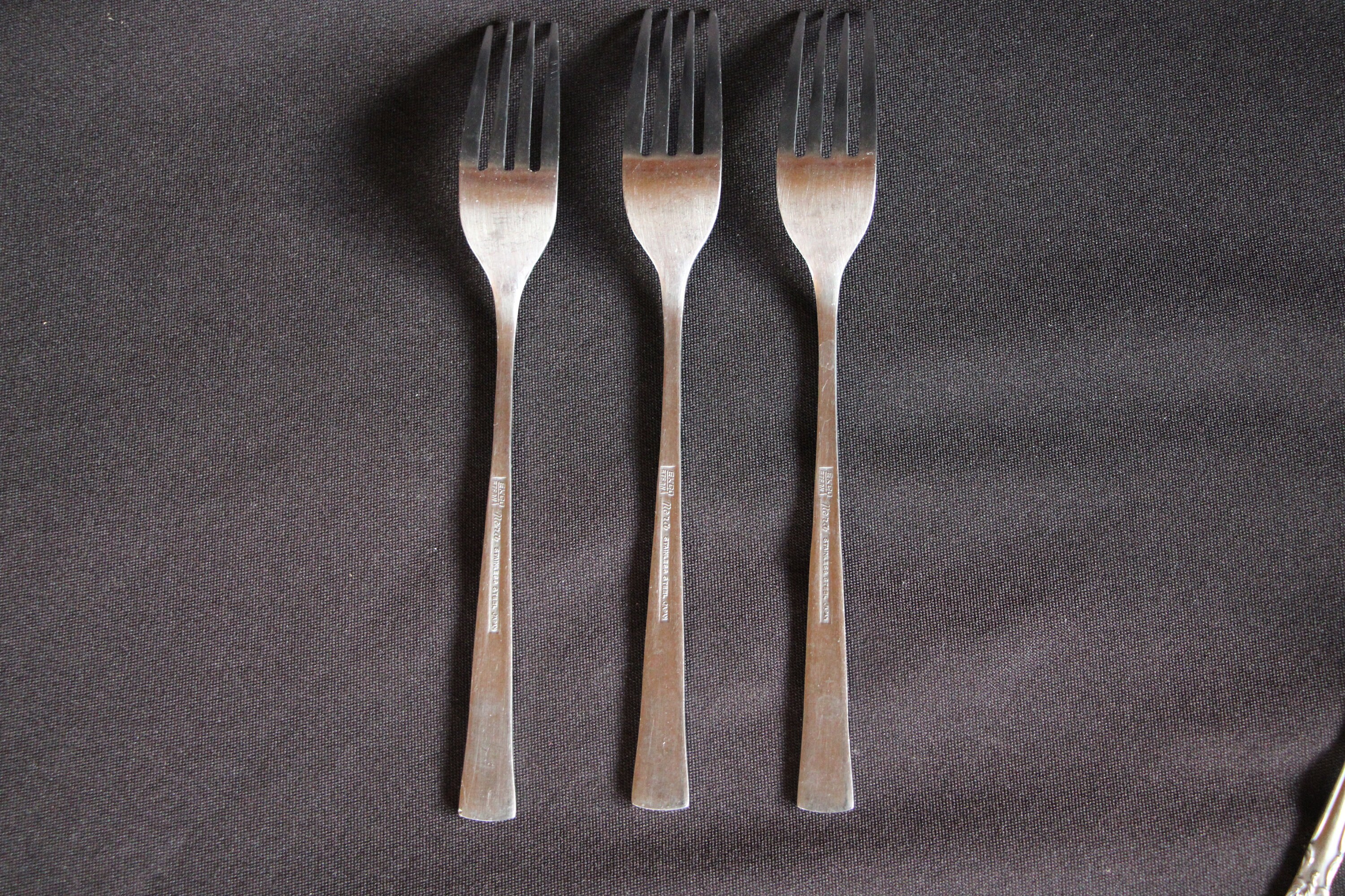 1970's Vintage Ekco NORA Stainless Flatware Lot of - Etsy