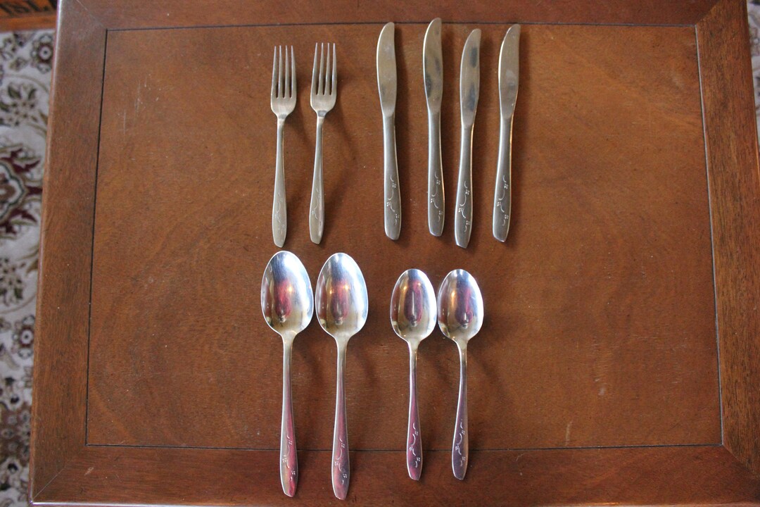 1960's Vintage - SILCO by International Silver - Stainless Flatware ...