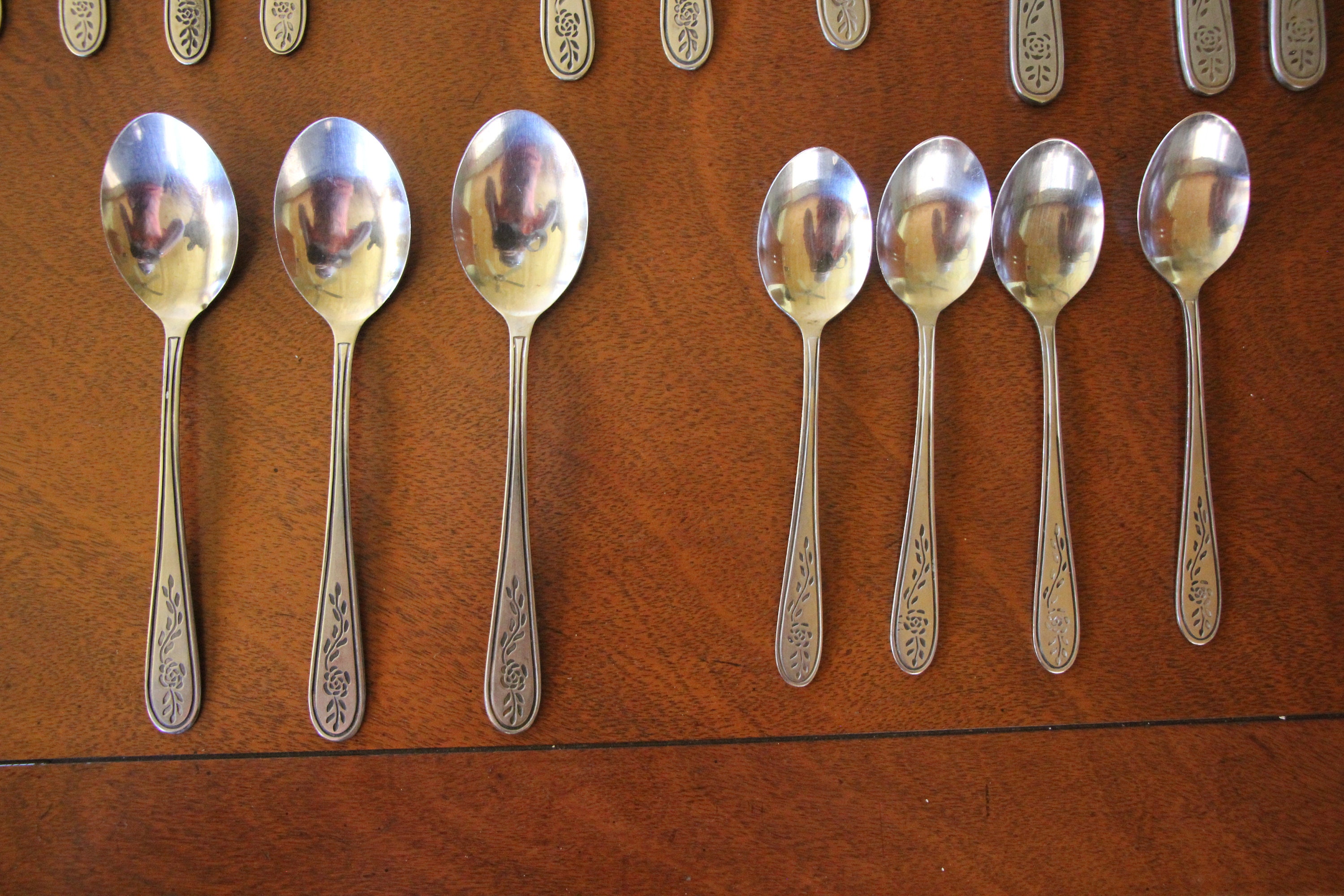 Lot of 18 pieces International Stainless Flatware 1992-1994 Vintage ...