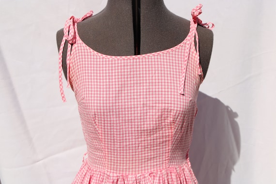 1960's Vintage - LOOK ALIKES - Pink & White Gingham S… - Gem