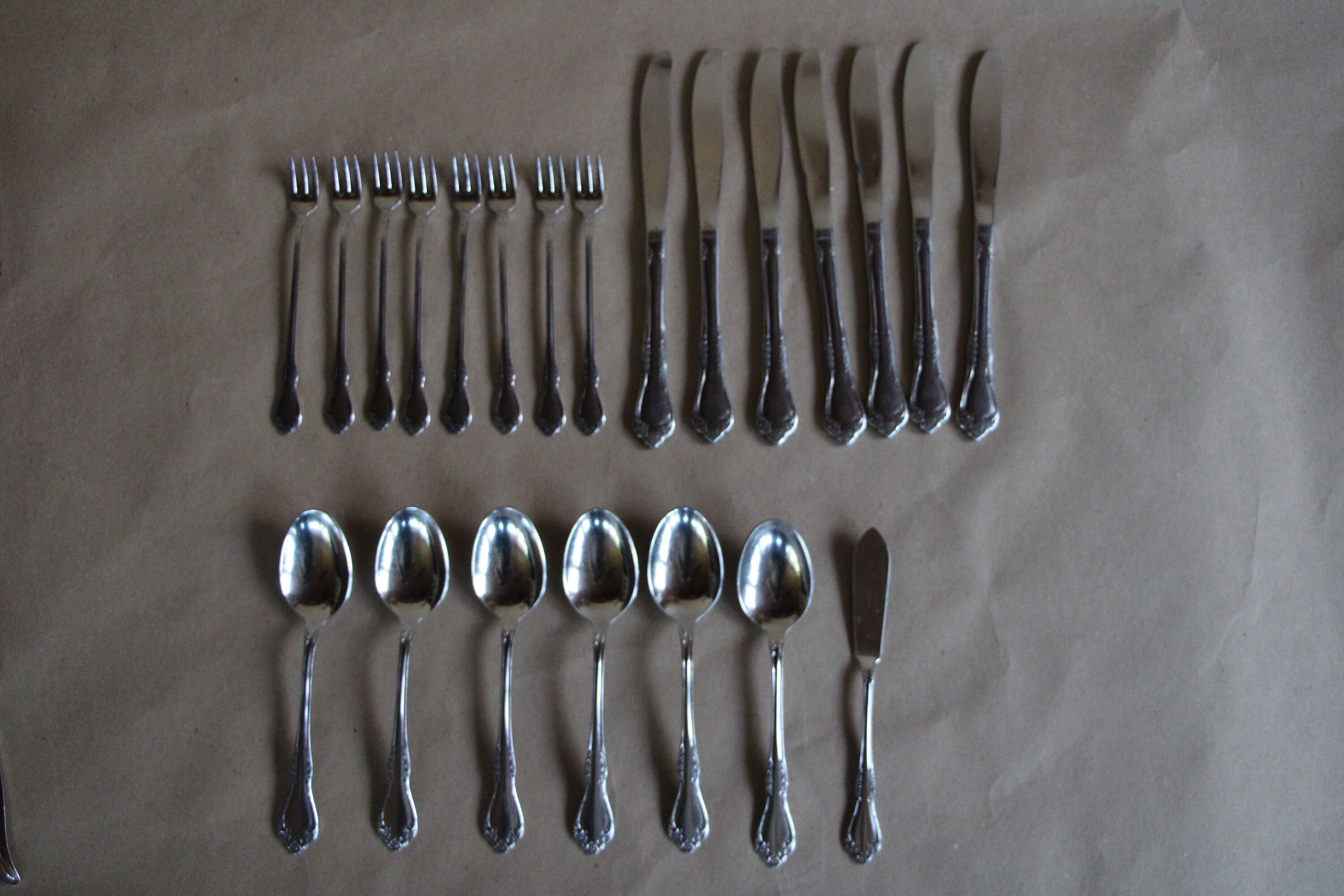 1970's Vintage Oneida / Wm Rogers Stainless Flatware - Etsy