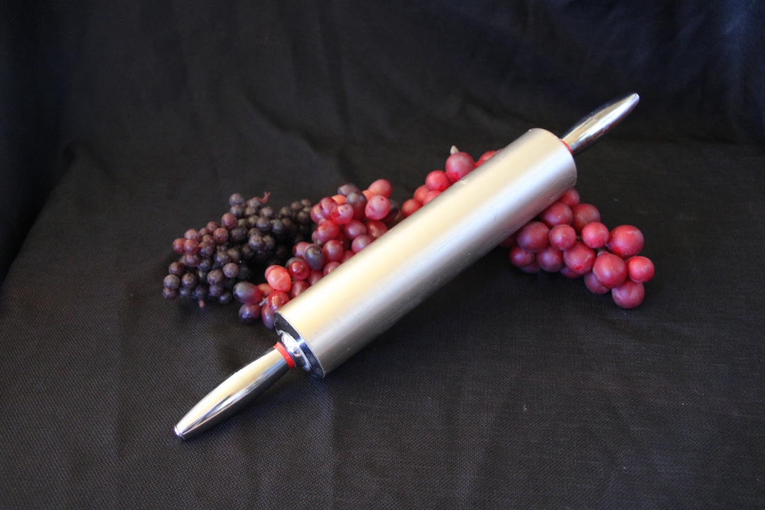 1950s Mid Century Aluminum Rolling Pin – Silver Chrome Kitchen Decor - Etsy