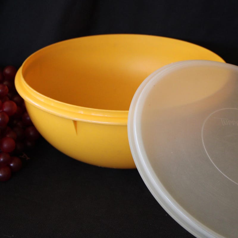 Yellow Tupperware - Etsy