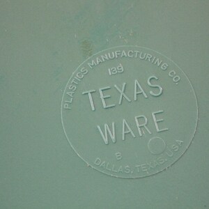 1970's - 1980's Vintage - Texas Ware - Emerald Green - Set of 12 Pieces ...