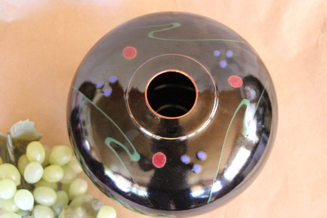 Vintage - ROB WIEDMAIER - River Hills Studio Pottery - Vase - 8.5 X 6. ...