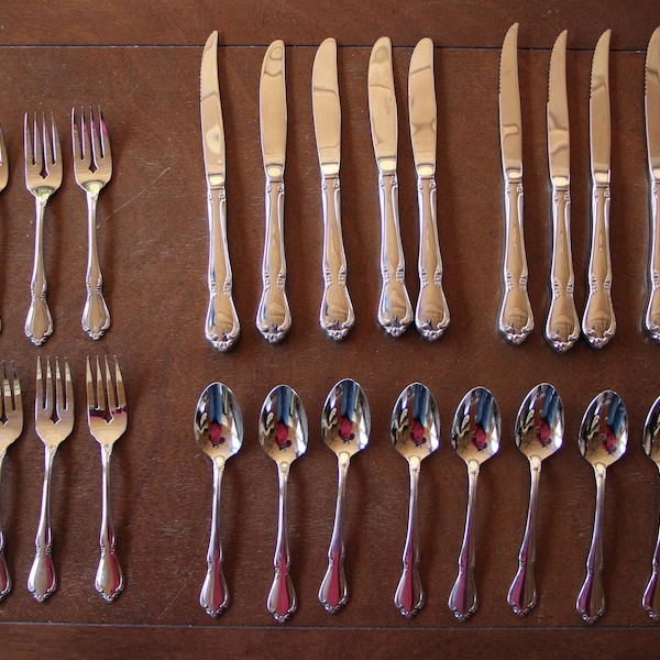 1980s Vintage Oneida Flatware - Etsy