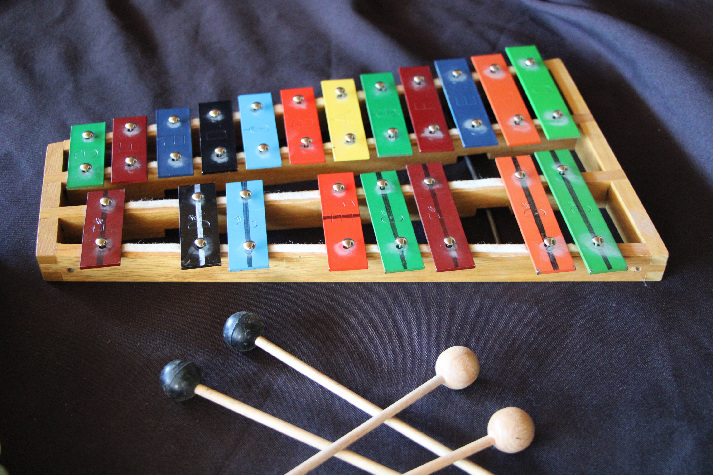 Vintage 20 Note Chromatic Glockenspiel Metal Xylophone, 42% OFF