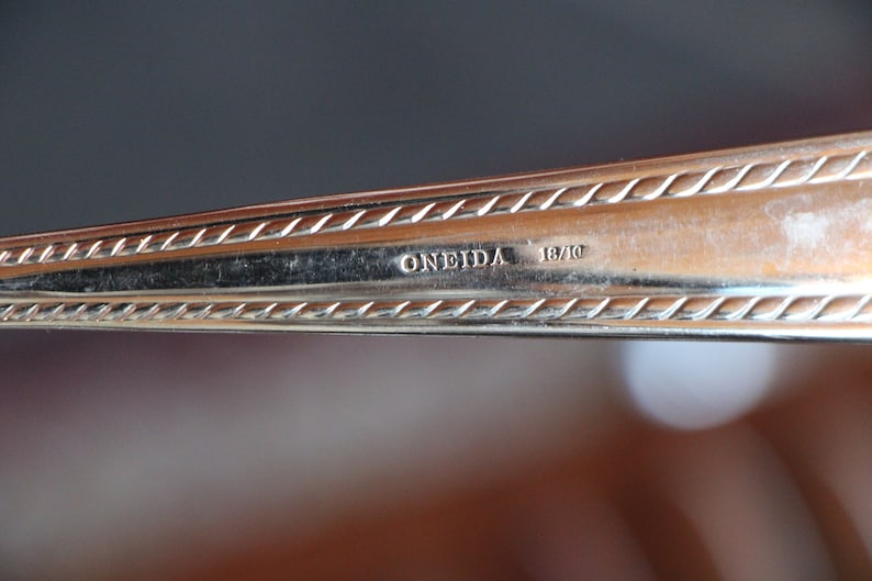 Discontinued Oneida Stainless Stainless Flatware ELAN - Etsy