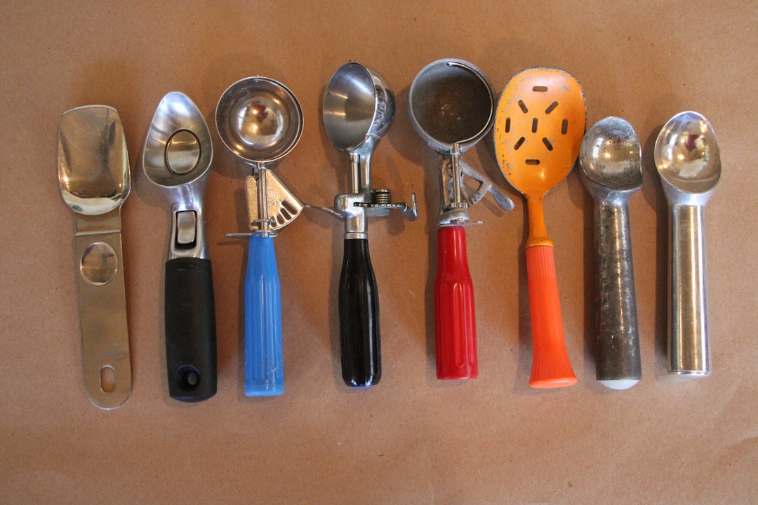 Vintage - Ice Cream Scoops / Scoopers / Dippers - CHOICE - Towle, OXO ...