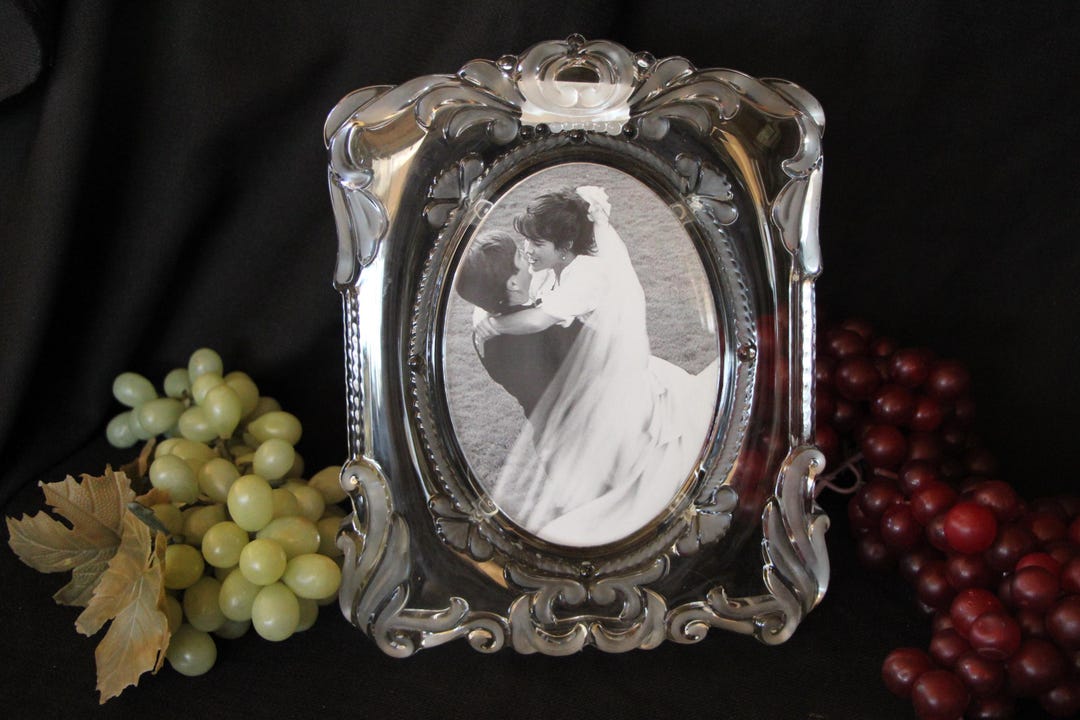 Vintage 80's Mikasa Crystal Picture Frame: PRINCESS, Made in Germany - Etsy