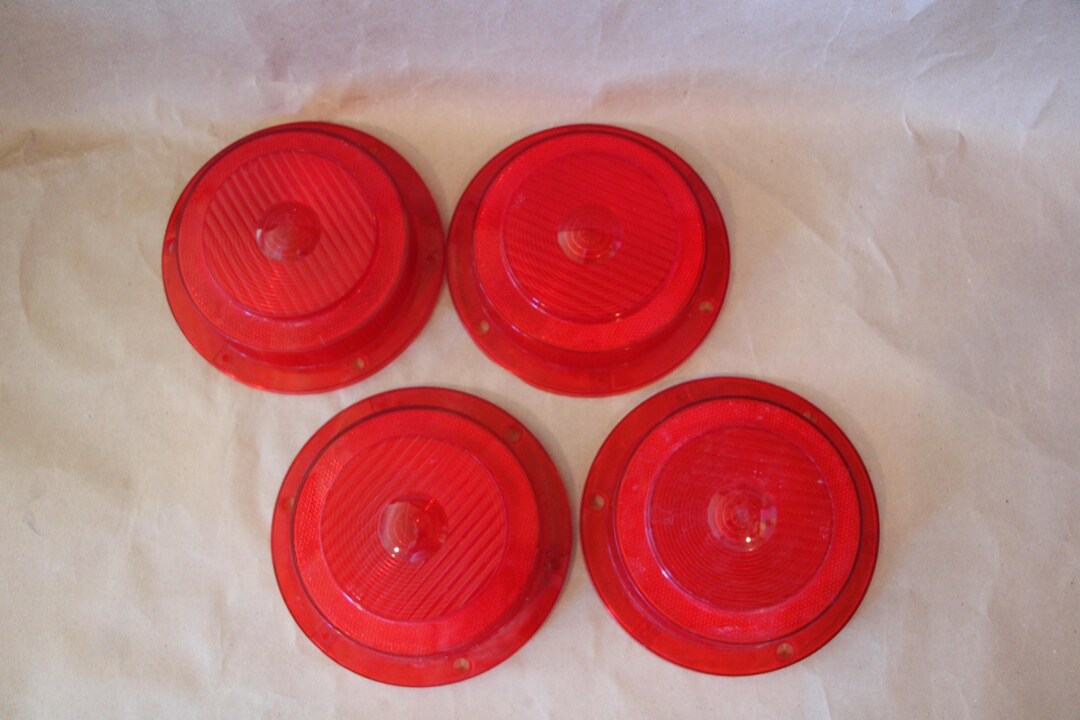 1960's Vintage - REFLECT-O-LITE - Set of Four ( 4 ) Camper Trailer Tail ...