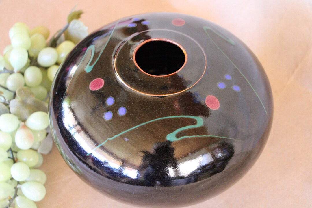 Vintage - ROB WIEDMAIER - River Hills Studio Pottery - Vase - 8.5 X 6. ...