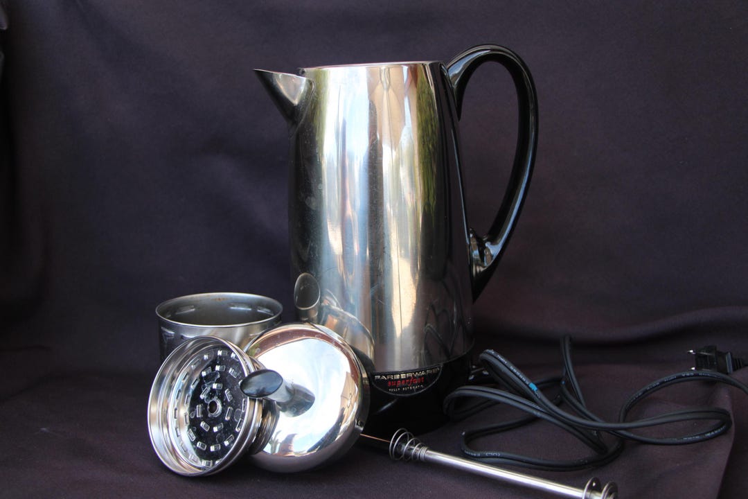 1970's Vintage Farberware Stainless Steel SUPERFAST Fully Automatic 2 ...