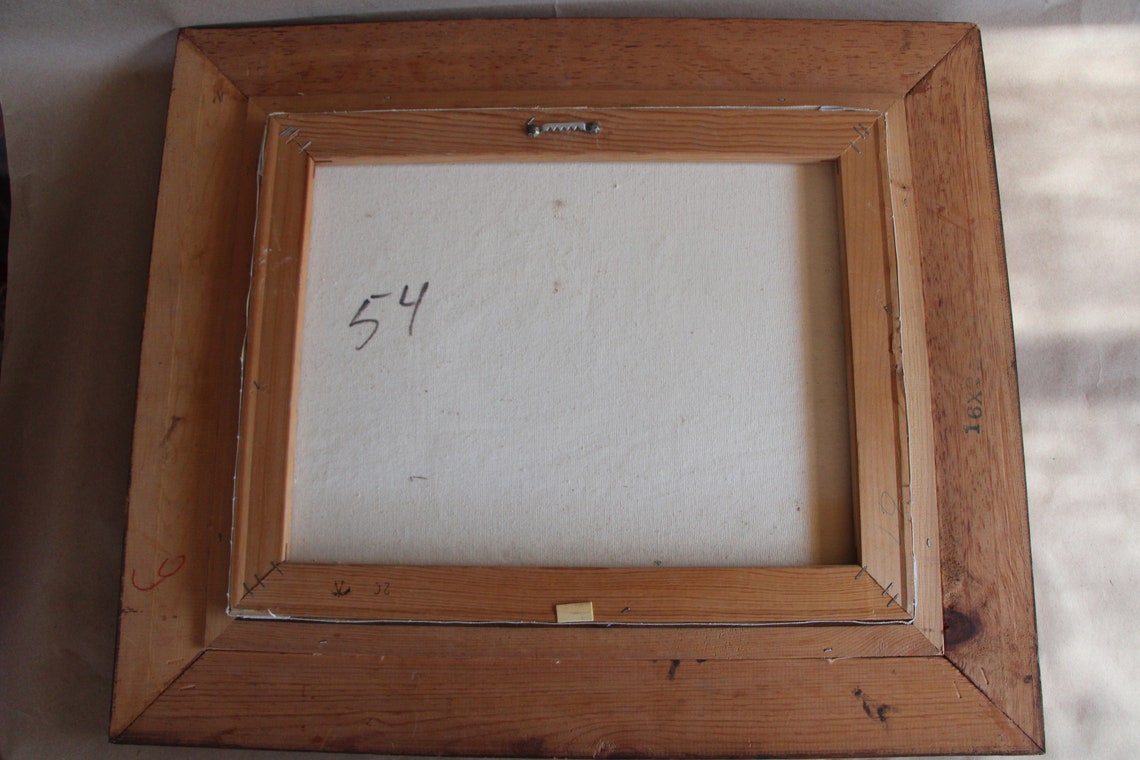 1980's Vintage Oil on Canvas Original Country - Etsy