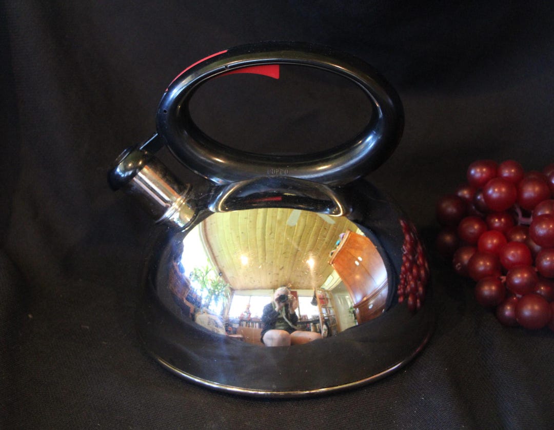Vintage COPCO Stainless Steel Whistling Tea Kettle, 1.5qt Capacity - Etsy