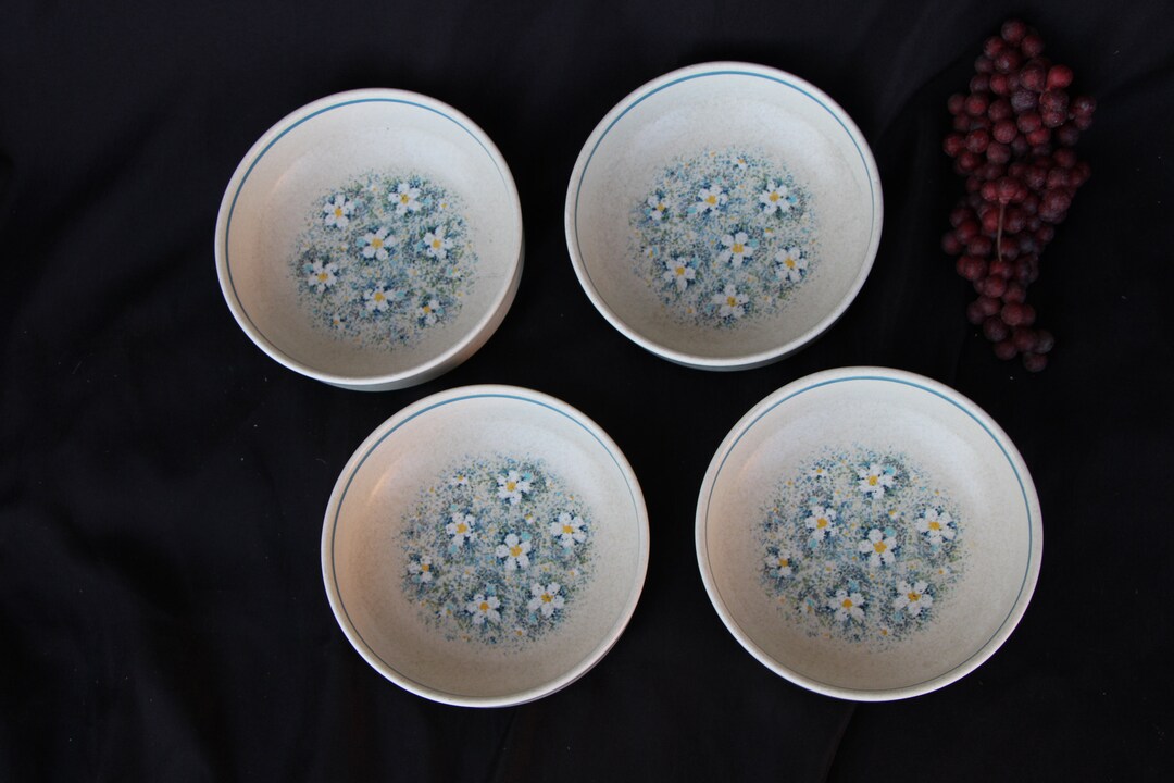 1974 - 1987 Vintage - Lenox Temperware - DEWDROPS - Set of Four ( 4 ...