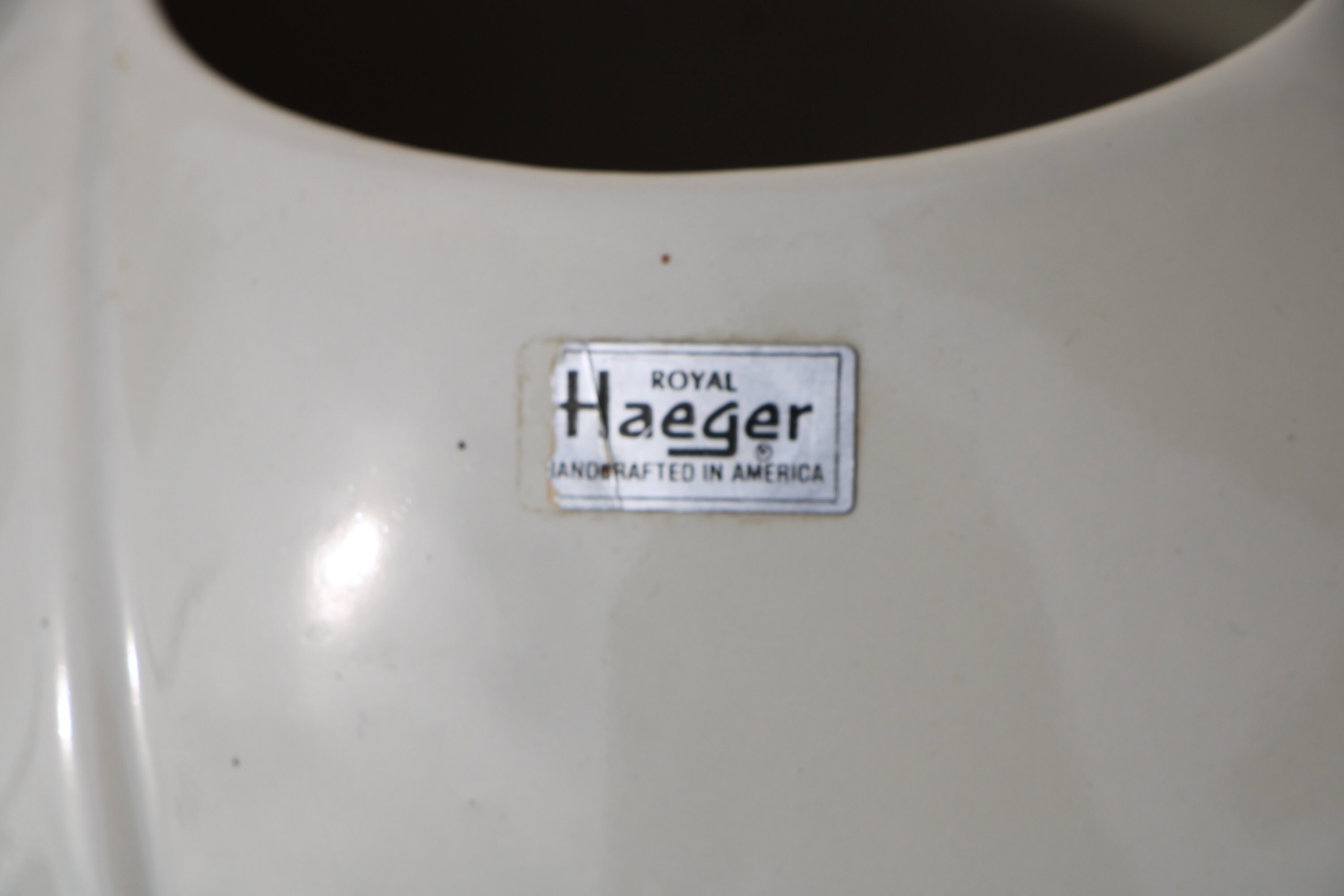 1980's Vintage Royal Haeger 4341 in ALMOND Large Art - Etsy