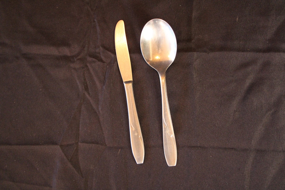 Vintage - Wallace / WALCO - NORTH STAR - Stainless Steel Flatware - Lot ...