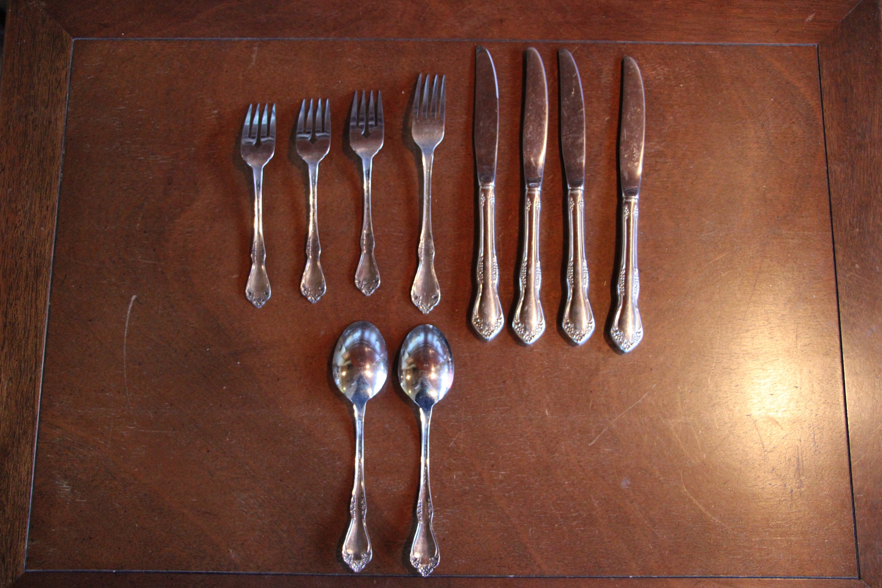 1970's Vintage Oneida / Wm Rogers Stainless Flatware | Etsy