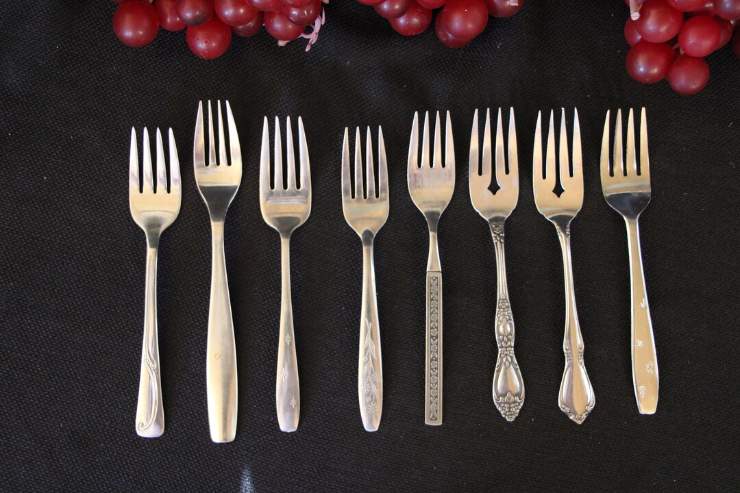 Vintage - Stainless Steel - Salad Forks - SOLD INDIVIDUALLY - CHOICE ...