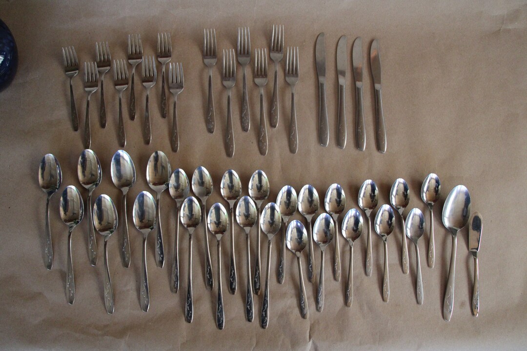 Vintage SILCO by International Silver Mardi Gras / INS90 Stainless ...