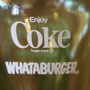 1980's Vintage - Coca-cola / Whataburger Cowboy Mugs - Set of Four ( 4 ...