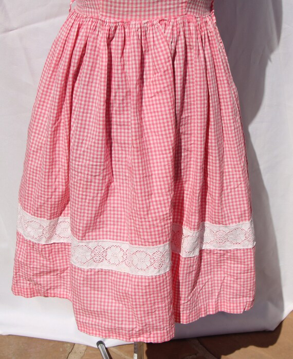1960's Vintage - LOOK ALIKES - Pink & White Gingham S… - Gem