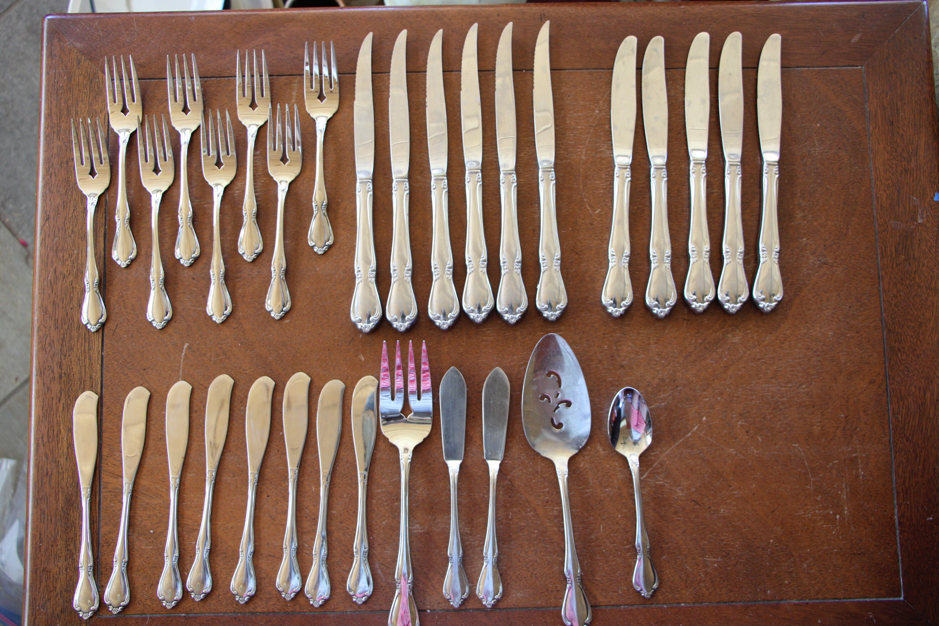 1961 Vintage - Oneida Oneidacraft - Stainless - CHATEAU - Stainless ...