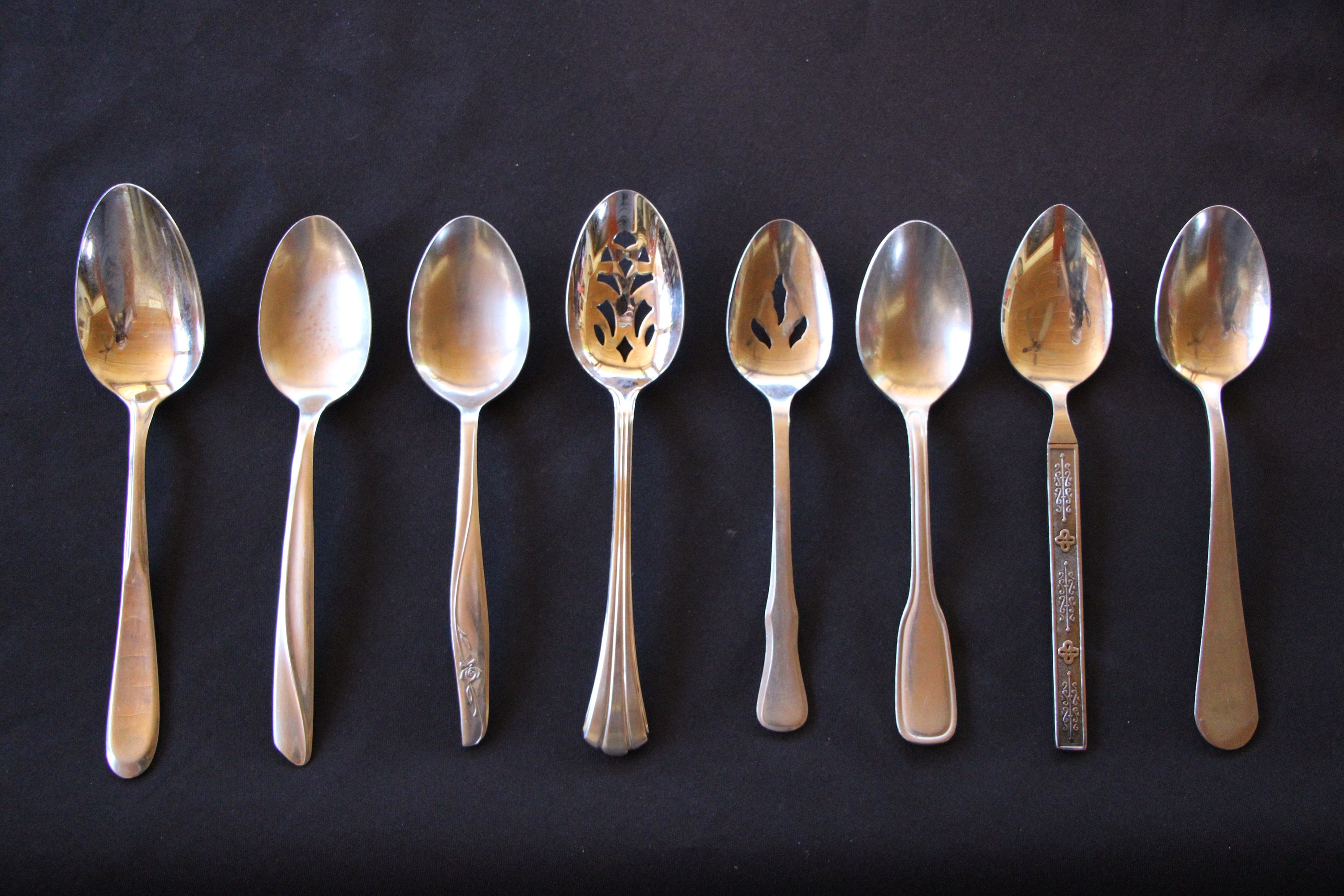 Vintage Stainless Steel Flatware Serving Spoons CHOICE - Etsy