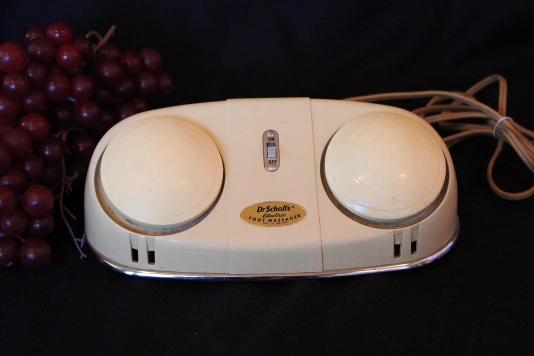 1970's Vintage Classic Dr. Scholls No. 411 Dual Head Electric Foot ...