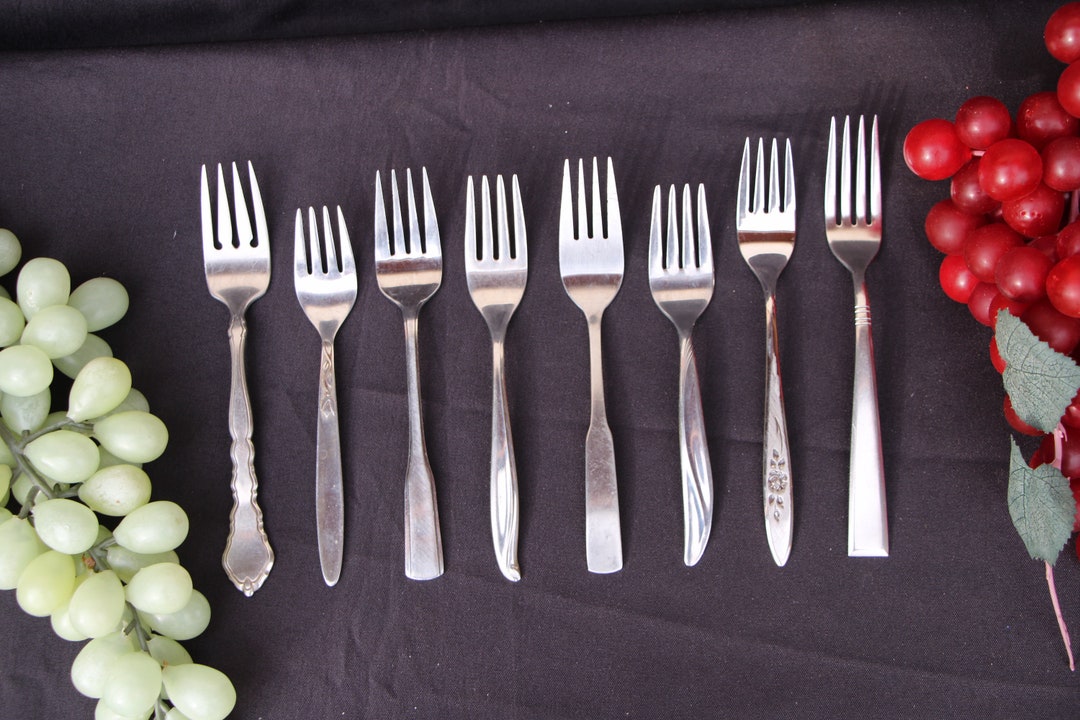 Vintage Stainless Steel Salad Forks SOLD INDIVIDUALLY Your CHOICE in ...
