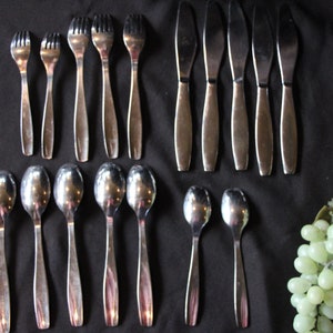 Gourmet Settings / GS - CRUISE - Stainless Steel Flatware - Lot of 17 ...