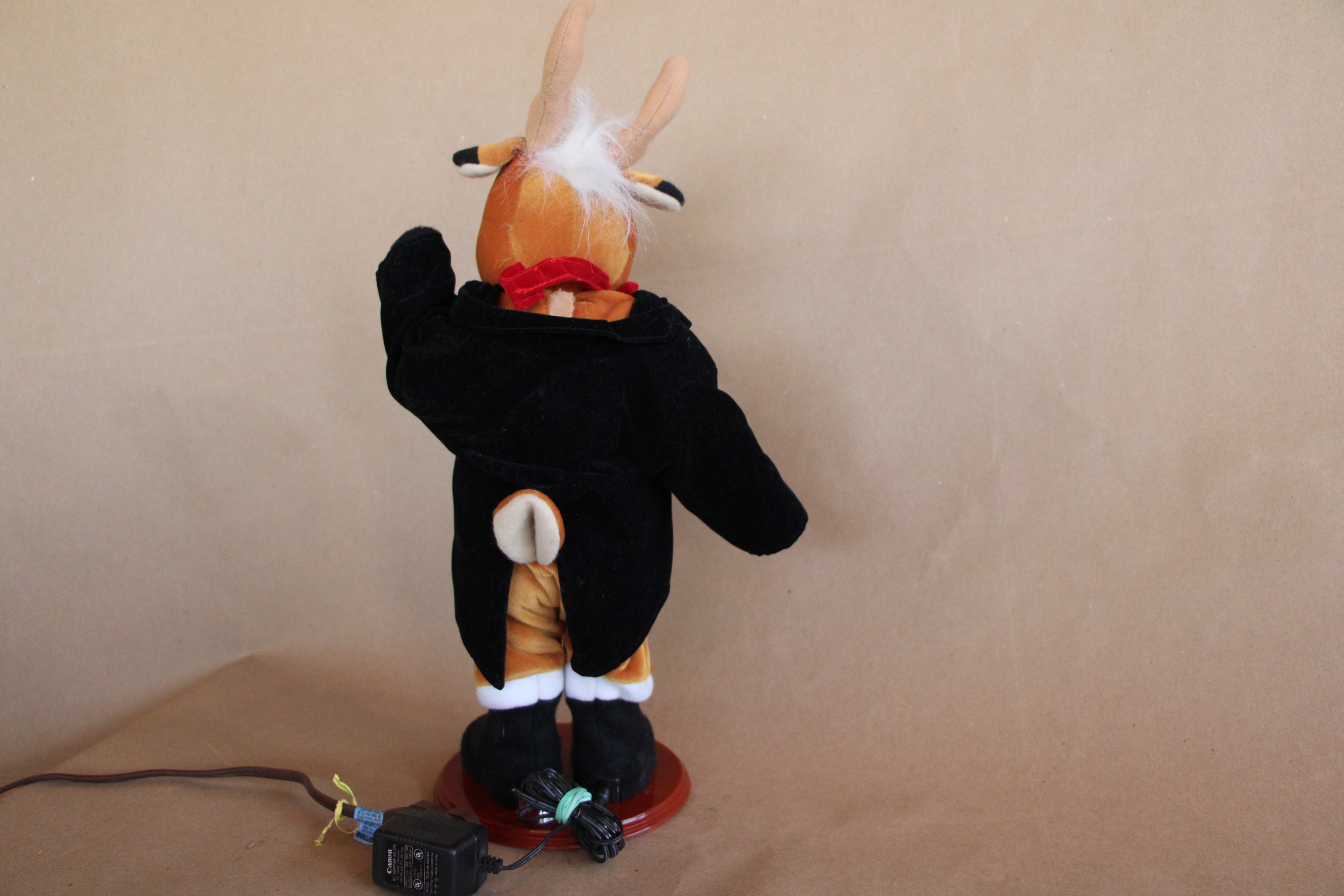 1977 Vintage Musical Dancing Rudolph 17 inches tall | Etsy