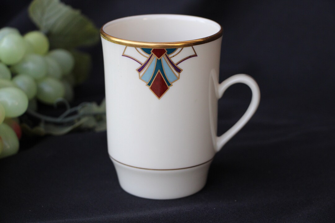1992 - 2005 Vintage - Pickard China - BIJOU - One Cocoa / Coffee Mug ...