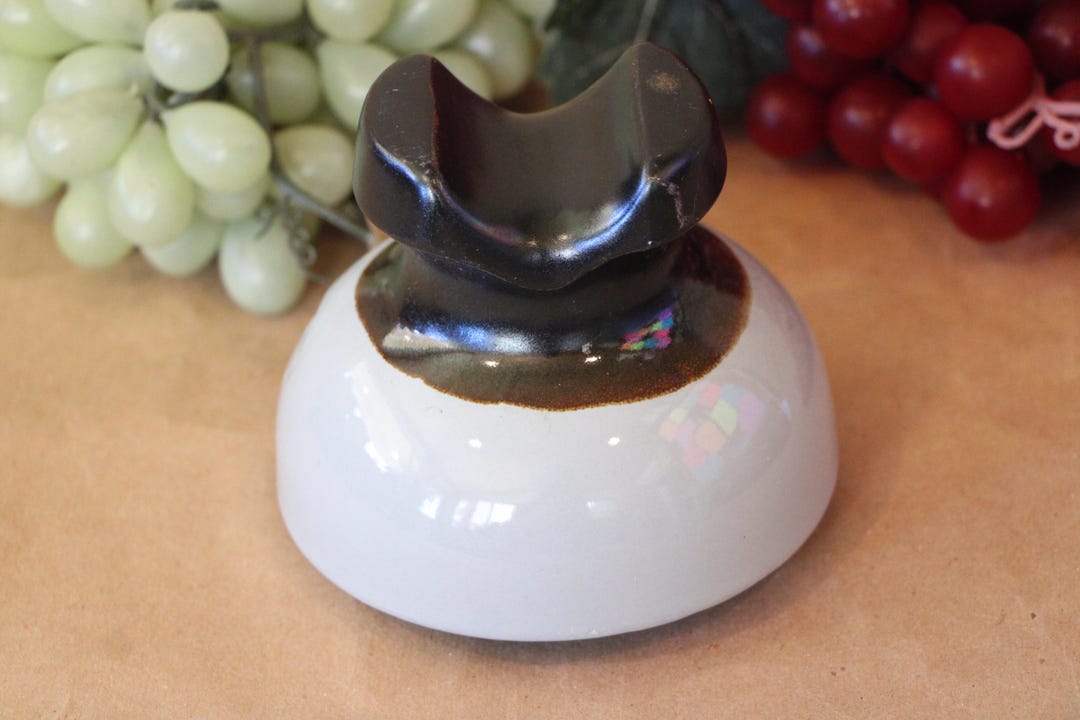 Vintage Ohio Brass Porcelain Telegraph Insulator: Two-tone SBT - Etsy