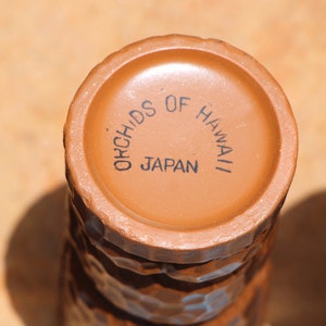 Vintage ORCHIDS of HAWAII Made in Japan Tiki Mugs Set of FOUR 4 W/ Original Swizzle Sticks Very ...