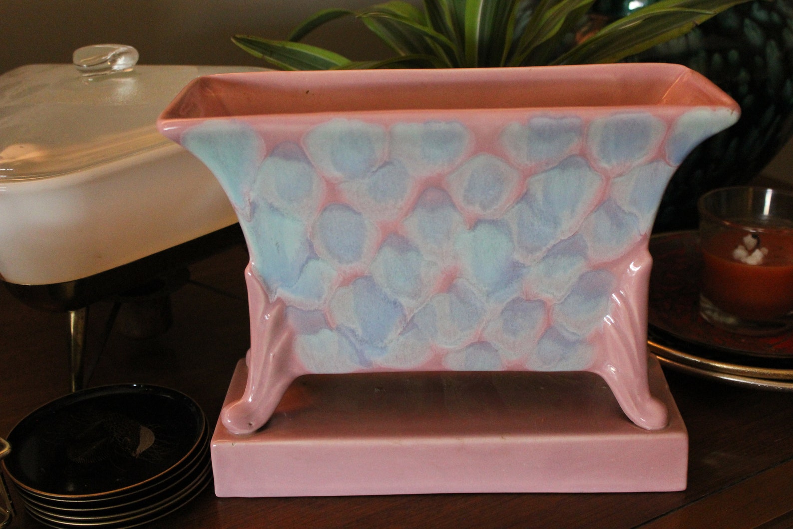 1927 Vintage - Haeger Pottery 75th Anniversary #??32 - Console Planter ...
