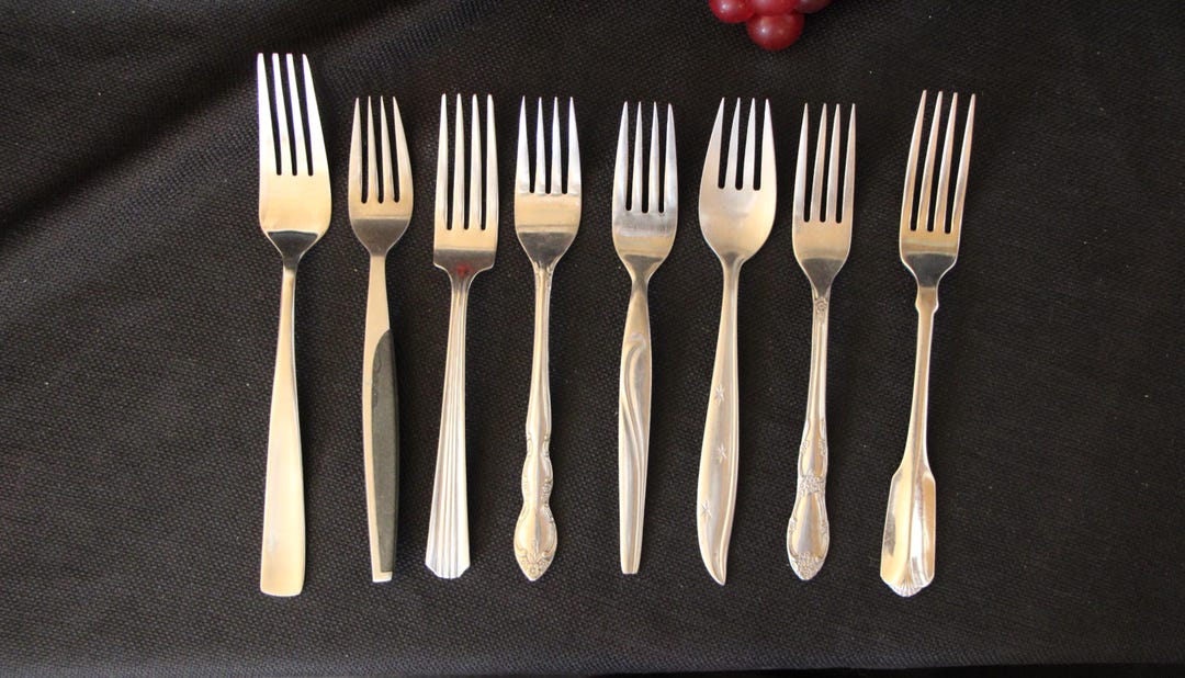 Vintage - Stainless Steel - Dinner Forks - SOLD INDIVIDUALLY - CHOICE ...