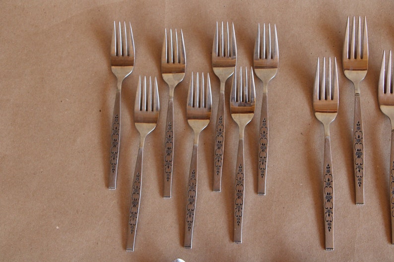 1990 Vintage Oneida / Wm Rogers SPANADA Stainless Steel - Etsy